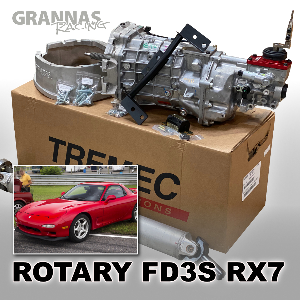 Rotary RX7 FD3S T56 Magnum XL 6-speed manual swap kit 13B 20B 26B ...