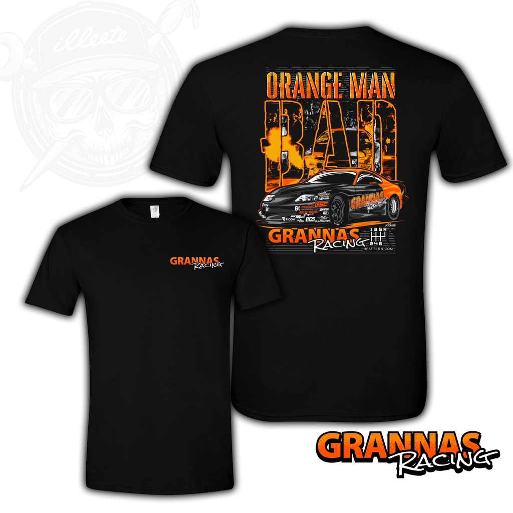 Grannas Racing "OMB" Supra Cotton T-Shirt 2025 | Grannas Racing
