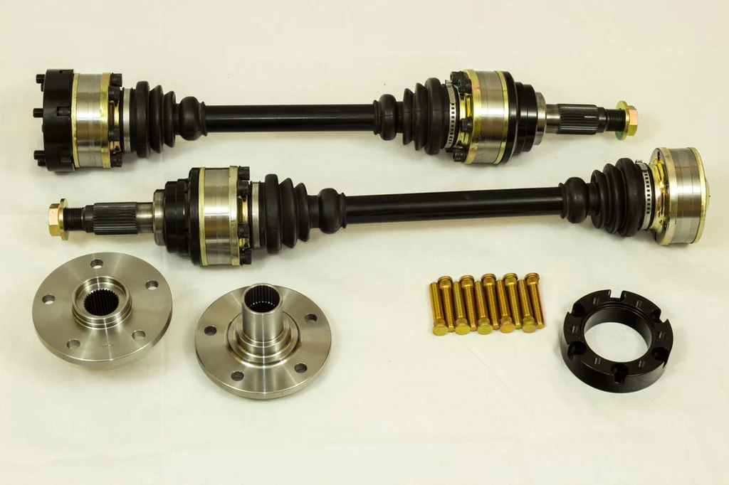 Nissan S14 240sx with Mazworx 8.8 IRS Conversion / 1000hp Rated Axle set (uses Z32 wheel hubs ...