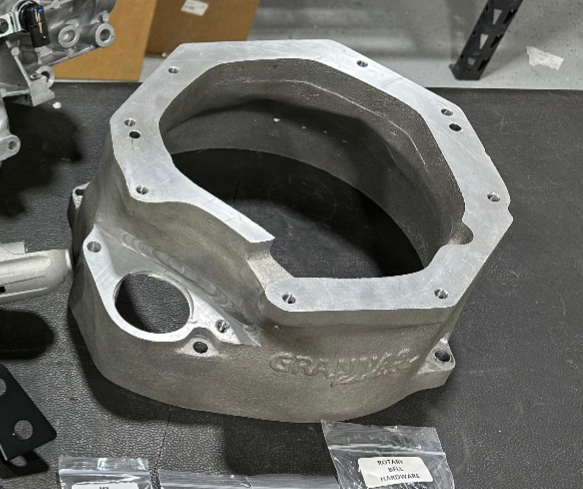 Mazda Rotary 13B/20B T56 Cast Aluminum Bellhousing Kit | Grannas Racing
