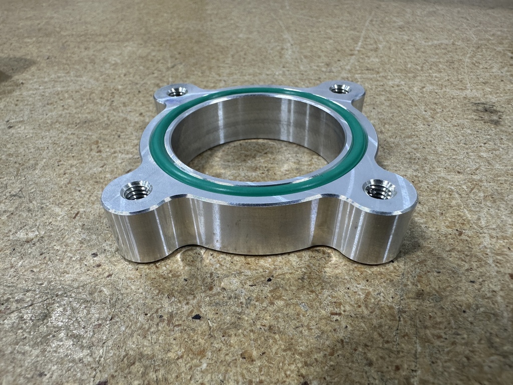 Weld Flange with O-Ring - Bosch Throttle Body 42-46mm | Grannas Racing