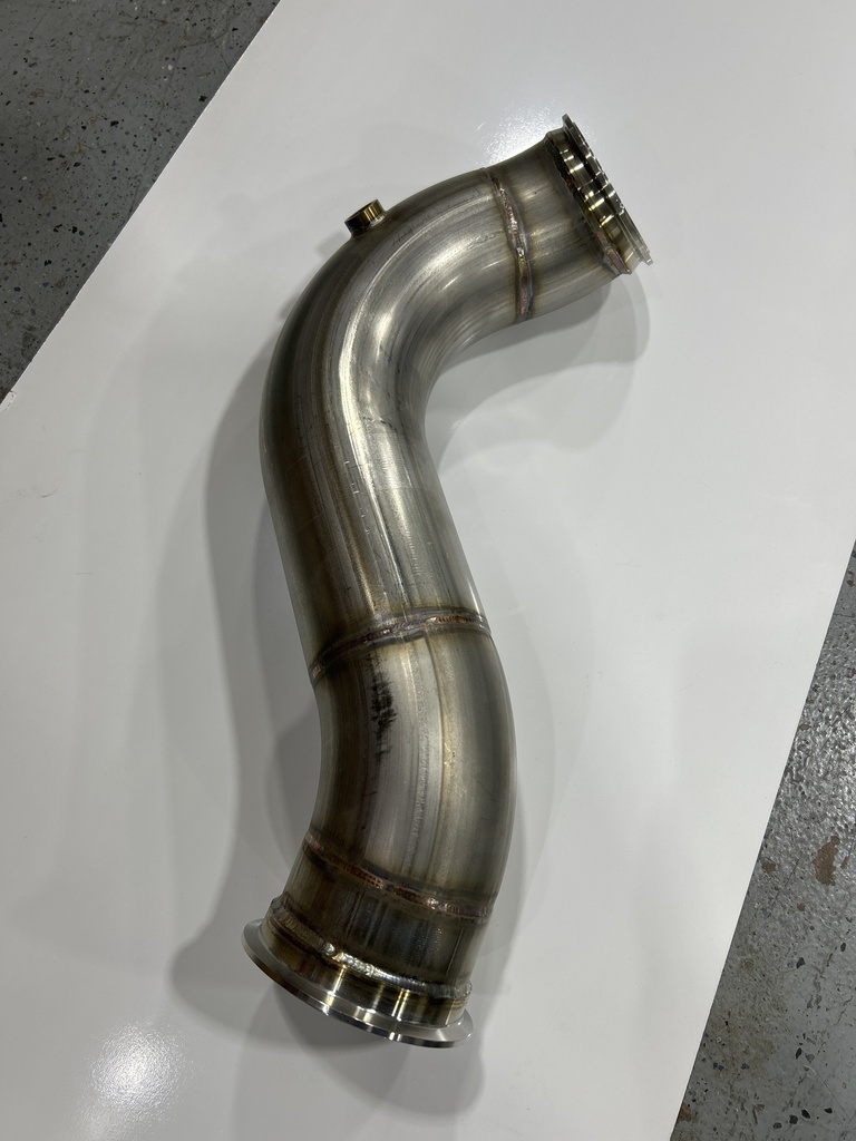 MKIV Supra Stainless 4" downpipe | Grannas Racing